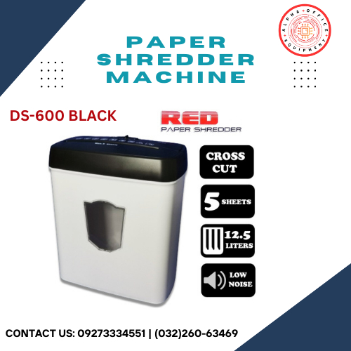 Cross Cut Paper Shredder, DS-600 Paper Shredder, Paper Shredder ...