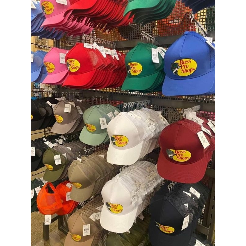 Original Bass Pro Shops Embroidered Logo Mesh-Back Cap Imported From ...