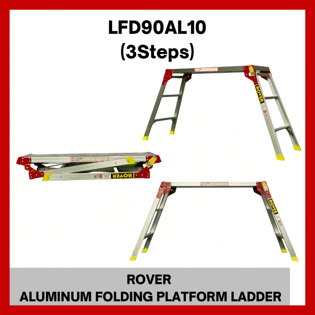 Rover Aluminum Folding Platform (3 Steps) | Shopee Philippines