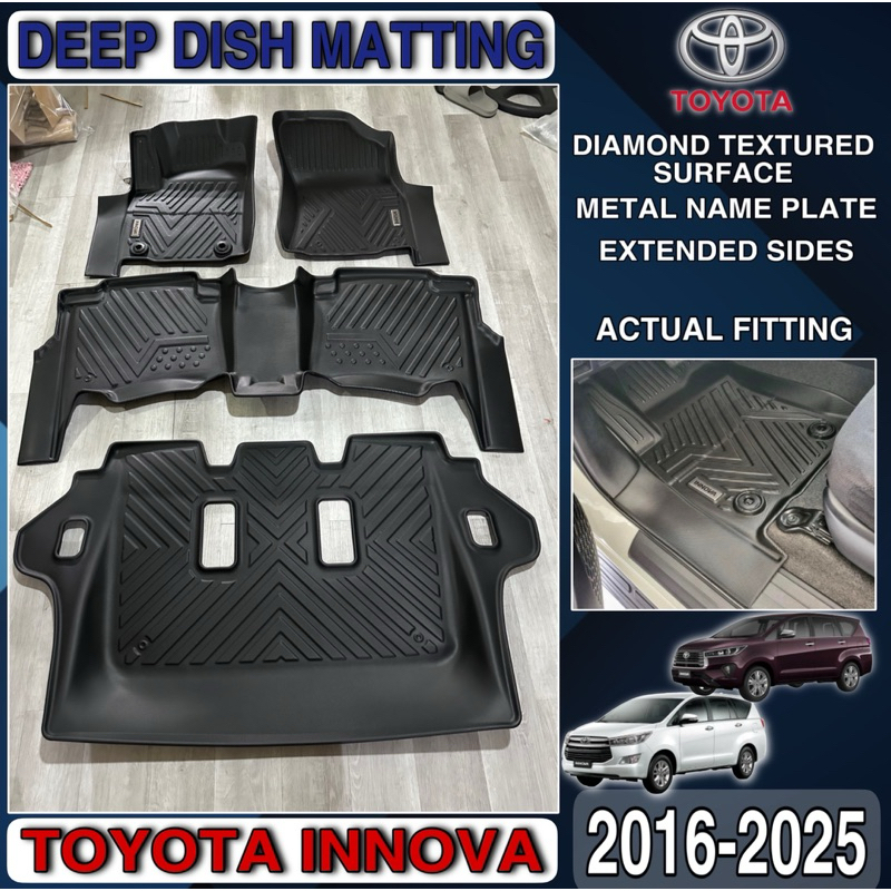Toyota Innova 2016-2025 Deep Dish Matting | Shopee Philippines