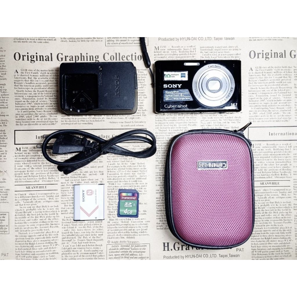 SONY CYBERSHOT DSC-W330 (Black) DIGITAL CAMERA) | Shopee Philippines