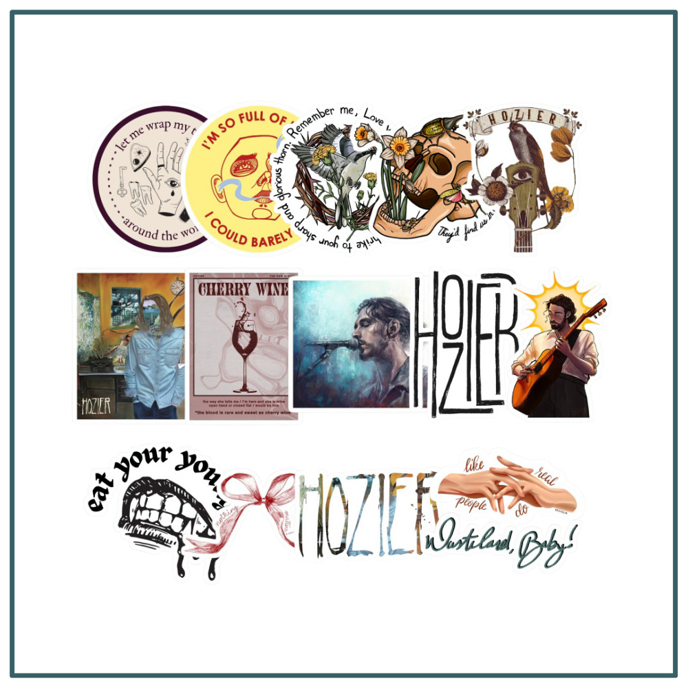 Hozier Stickers | Laminated Vinyl Waterproof Stickers | Shopee Philippines