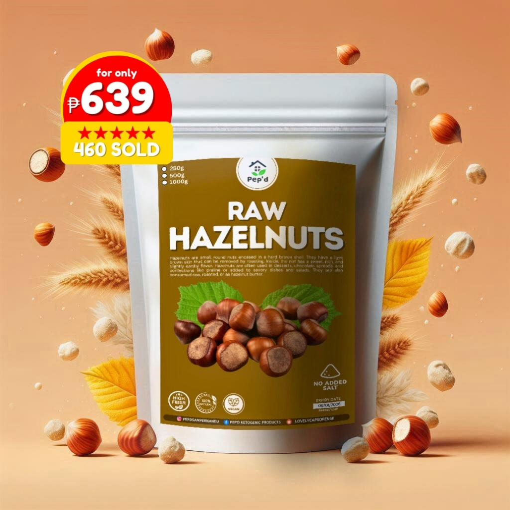 Raw Hazelnuts 500g/1kg - Keto/Lowcarb snacks | Shopee Philippines