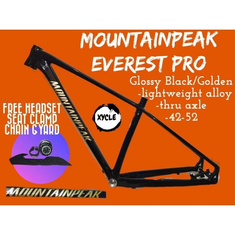 (FREE HEADSET) MOUNTAINPEAK EVEREST PRO FRAME 2024 MODEL 27.5 29er ...