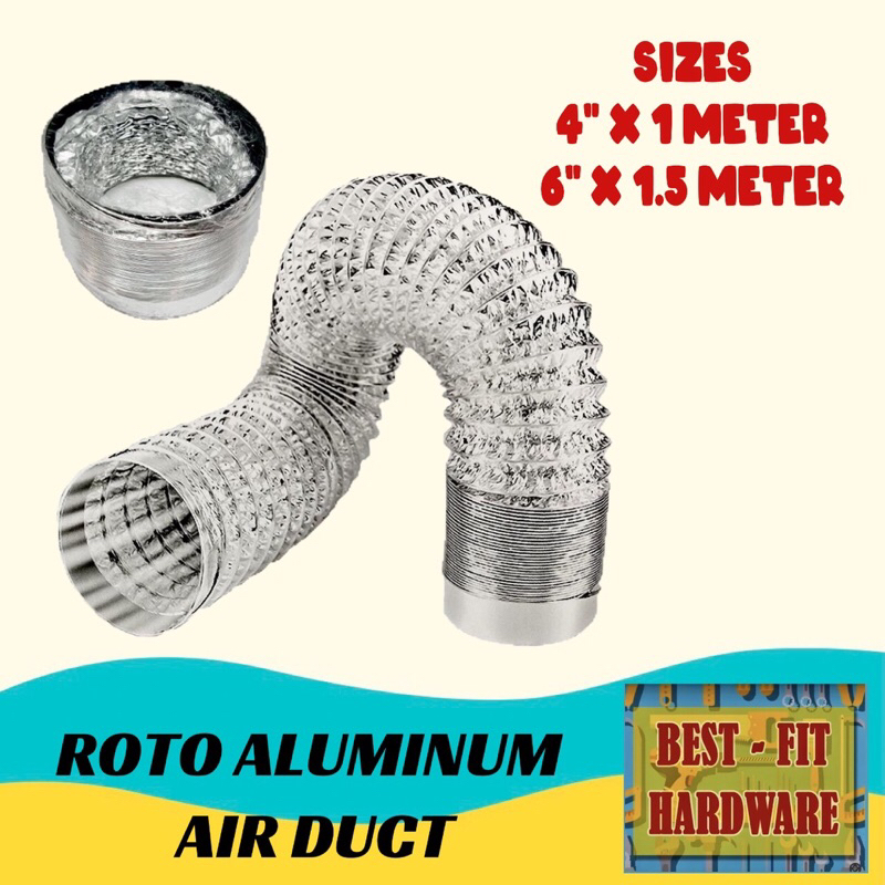 ROTO ALUMINUM AIR DUCT / ALUMINUM RANGE HOOD | Shopee Philippines