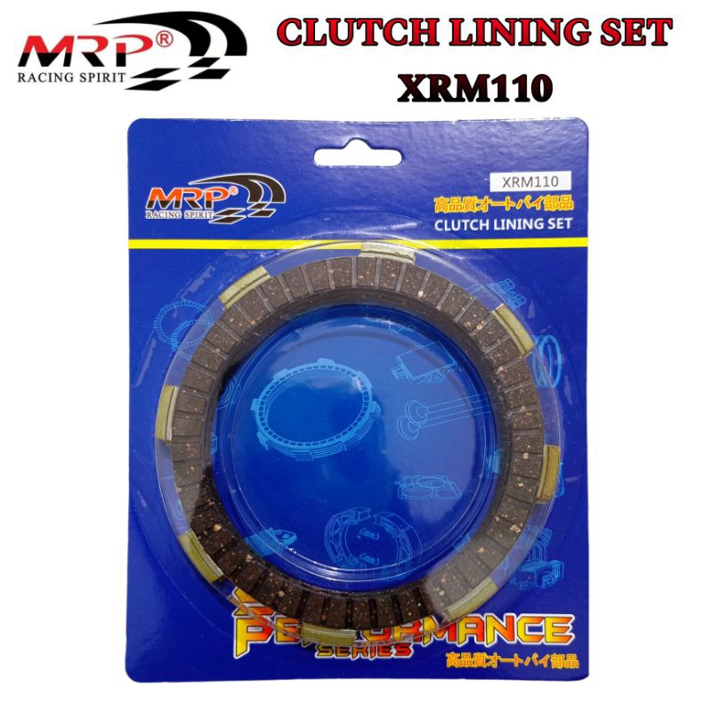 MRP CLUTCH LINING SET (XRM 110) | Shopee Philippines