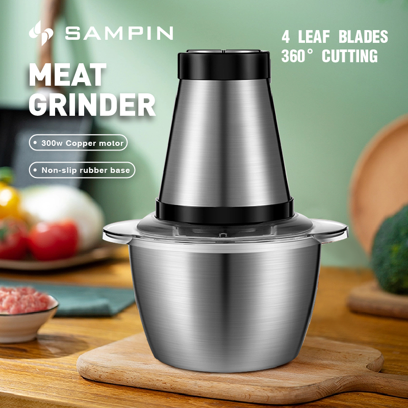 Heavy-duty electric meat grinder Food processor shredder and grinder ...