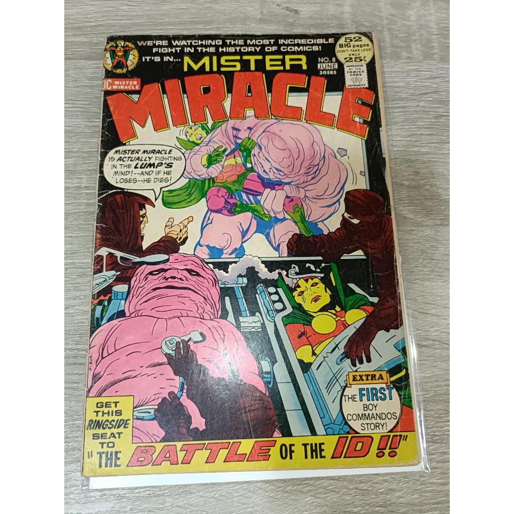 Mister Miracle #8 - VG condition (DC comics 1972) | Shopee Philippines