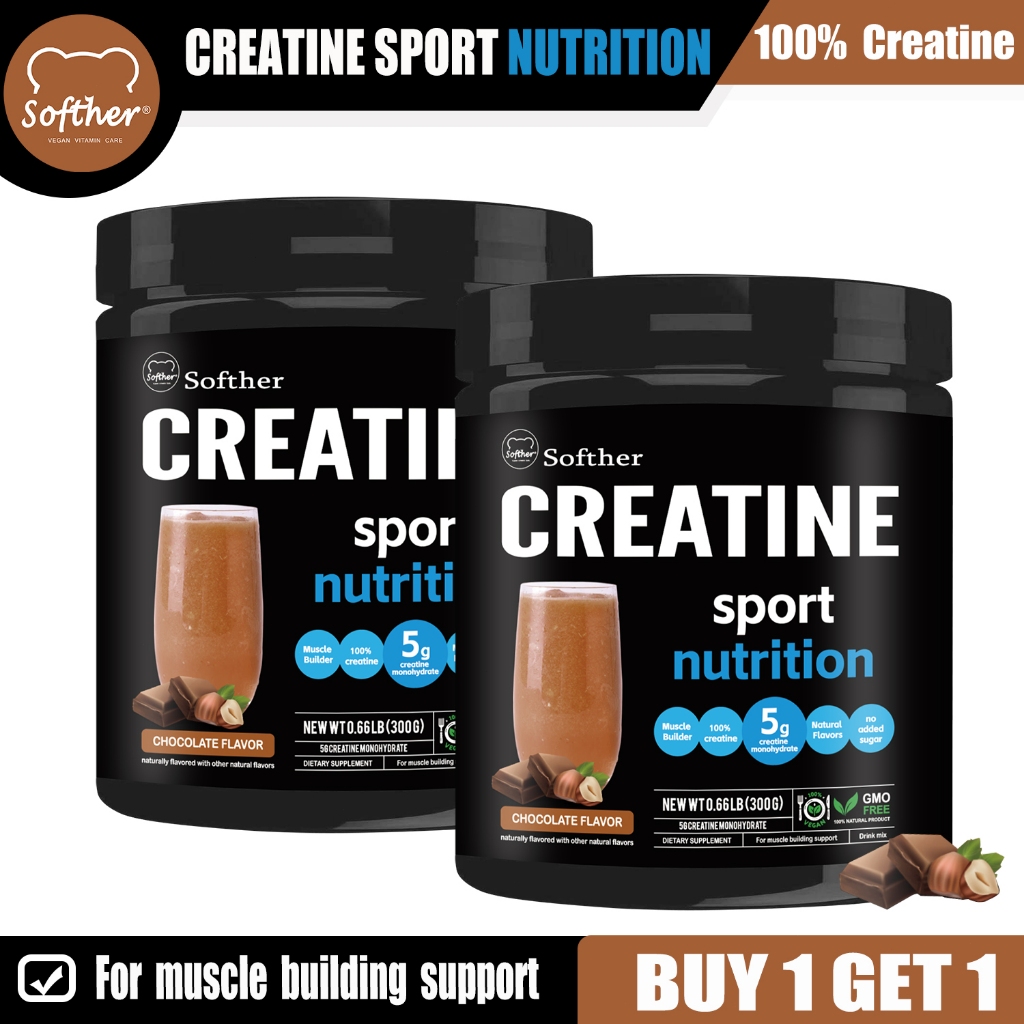 SOFTHER Creatine Powder Supplement Supports Muscle Energy Strength ...