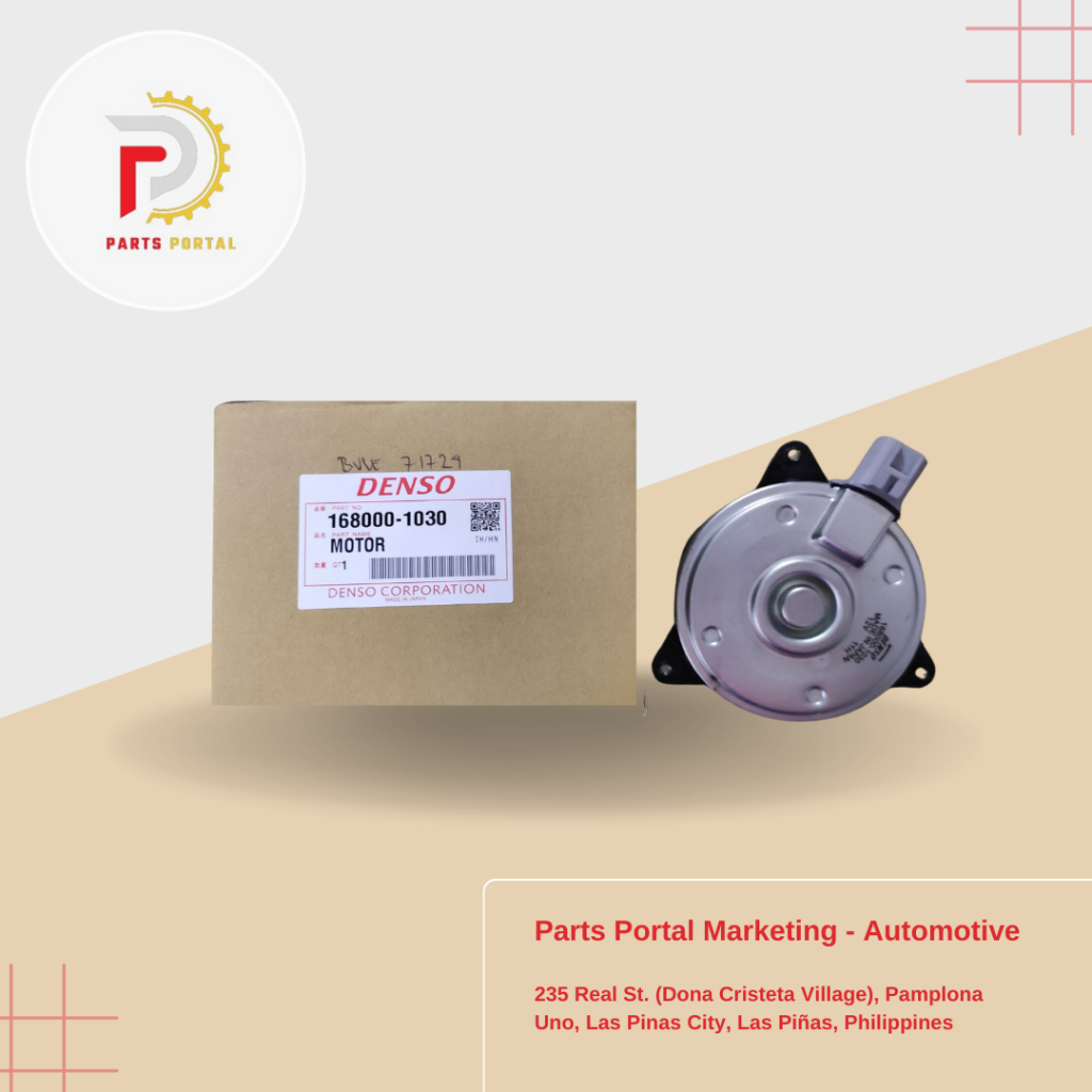 DENSO original radiator AUX fan motor TOYOTA WIGO (168000-1030 ...