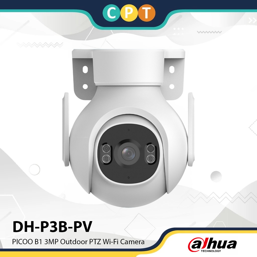 Dahua DH-P3B-PV PICOO B1 3MP OUTDOOR Pan & Tilt Wi-Fi Camera | Shopee ...