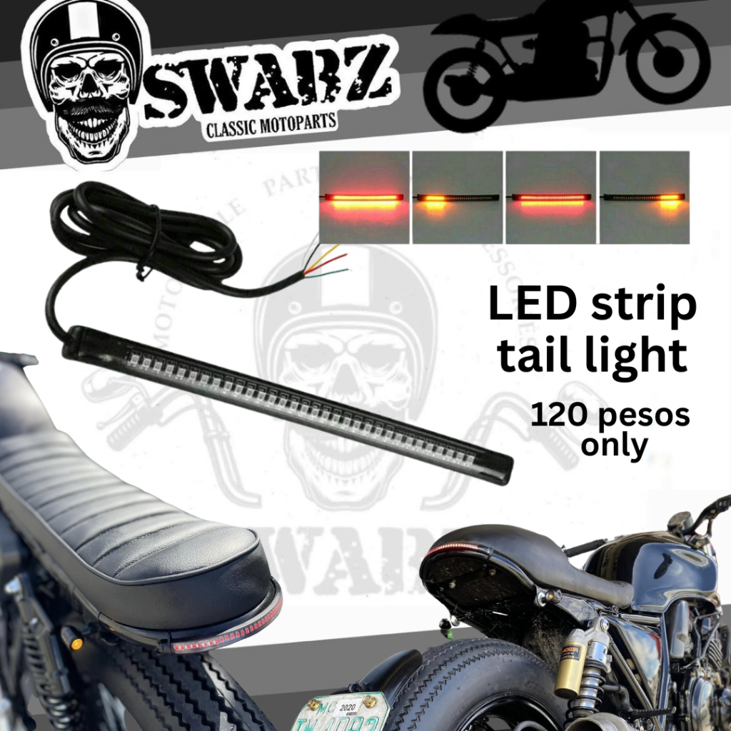 LED Strip tail light for motorcycle | Shopee Philippines
