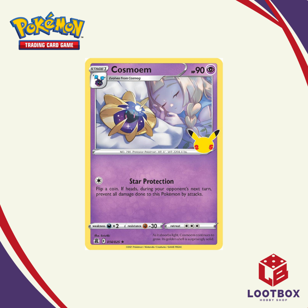Pokemon Card Game: Cosmoem (Rare) - Celebrations | Shopee Philippines