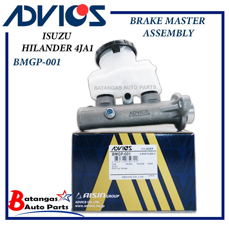 ADVICS BRAKE MASTER ASSEMBLY ISUZU HILANDER 4JA1 BMGP-001 | Shopee ...