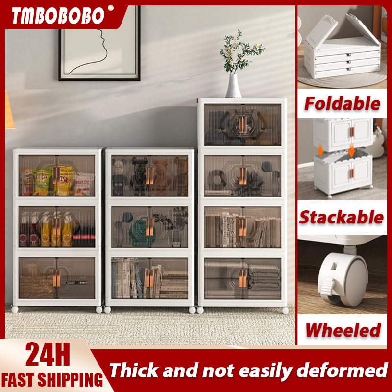 Foldable Cabinet for Clothes foldable locker Dustproof Cabinets ...