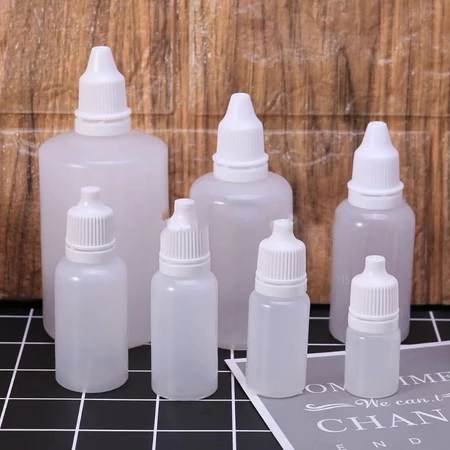 3ml 5ml 10ml 15ml 20ml 30ml 50ml 100ml Plastic Squeezable Dropper Bottle Empty Eye Drops Bottle ...