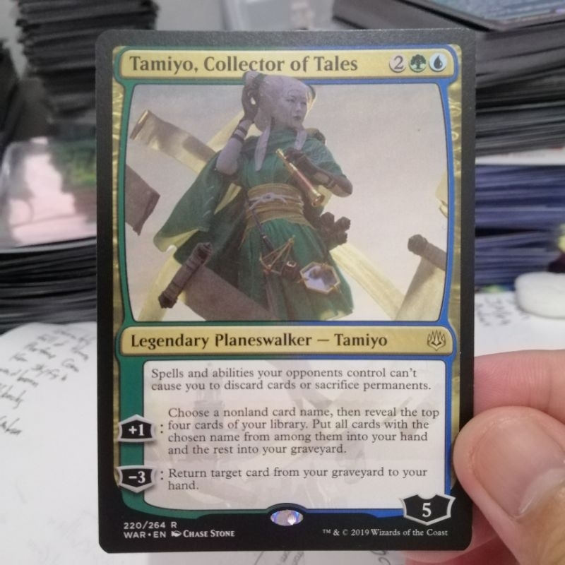 1 Tamiyo, Collector of Tales WAR MTG card magic the gathering | Shopee ...