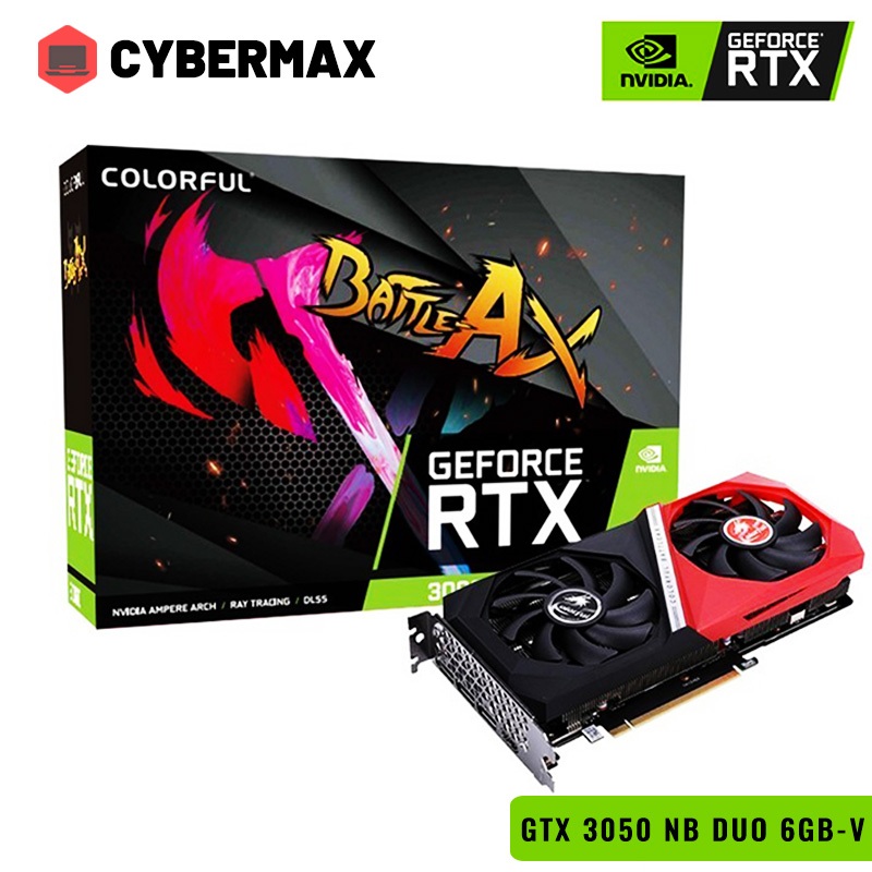 Colorful GeForce RTX 3050 NB DUO 6GB-V Graphics Card Video Card For PC ...