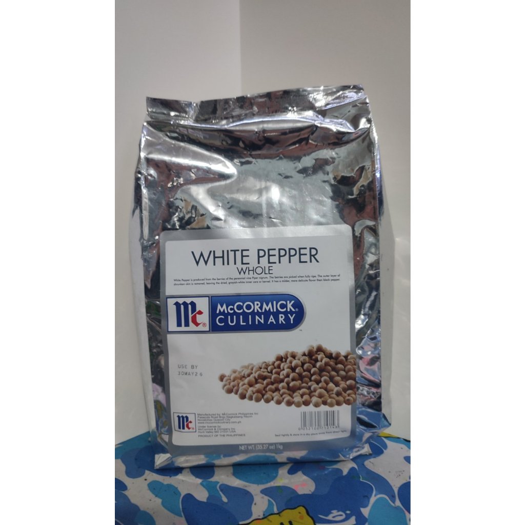 McCormick White Pepper Whole 1kg | Shopee Philippines