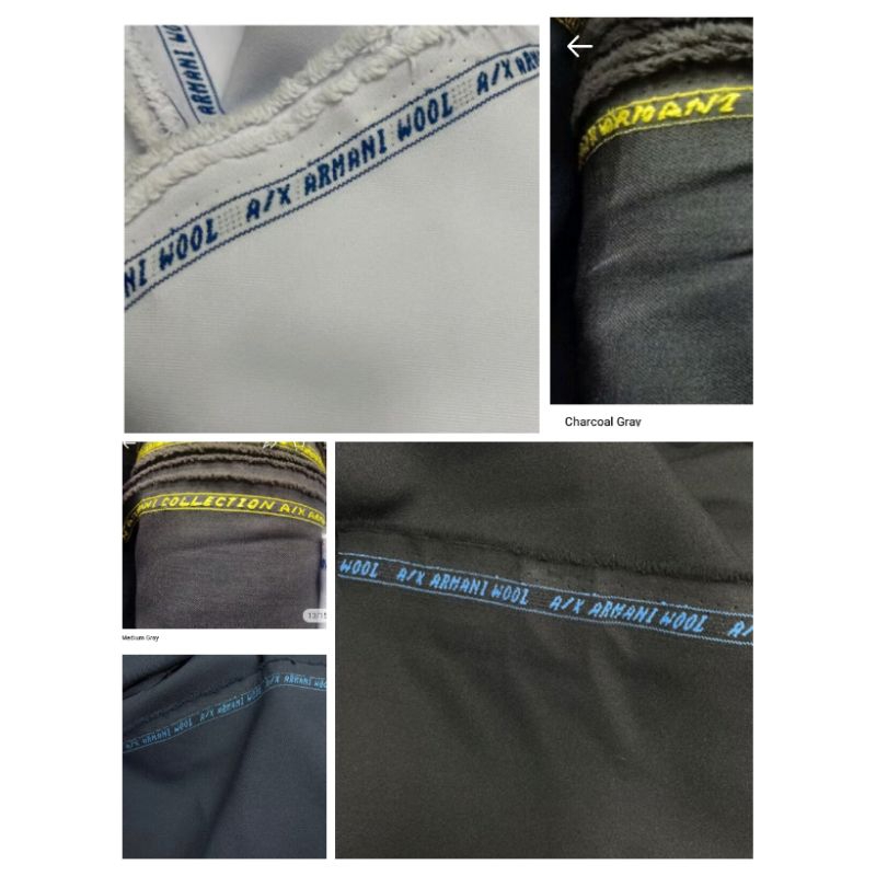 AX ARMANI WOOL fabric sold per yard. | Shopee Philippines