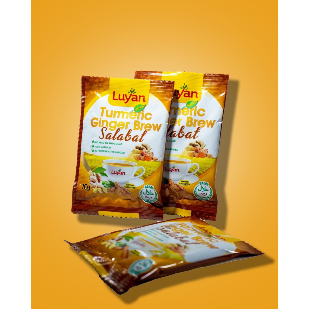 LUYAN Turmeric Ginger Tea Salabat 10g | Shopee Philippines