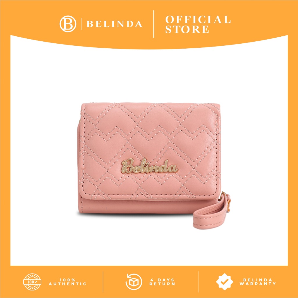 BELINDA Wallet For Woman Coin Purse Card Holder Leather Zipper Elegant ...