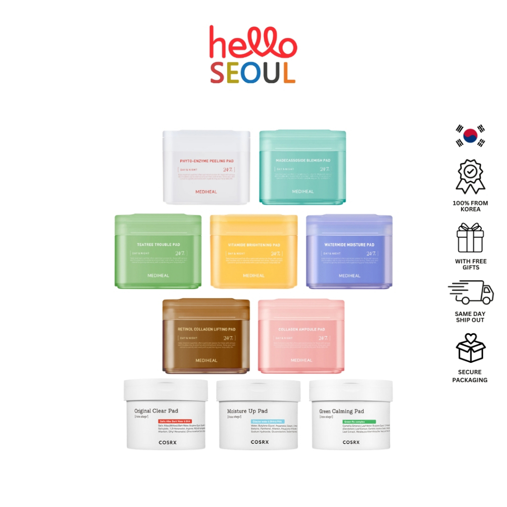 TONER PAD COLLECTION FOR GLOWING SKIN (10 options) | Shopee Philippines