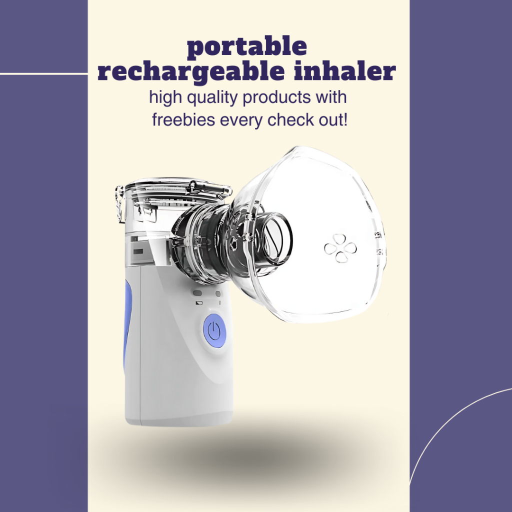 Portable Nebulizer For Asthma Rechargeable Inhaler Nebulizer Machine ...