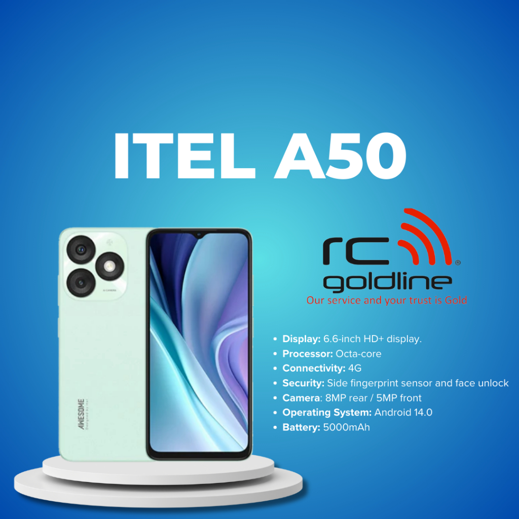 ITEL A50 3+5GB RAM/64GB ROM | Shopee Philippines