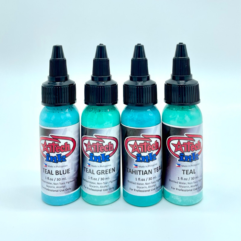 ARTECH INK COLOR TEAL 1oz(30ml) & 1/2oz (15ml) | Shopee Philippines