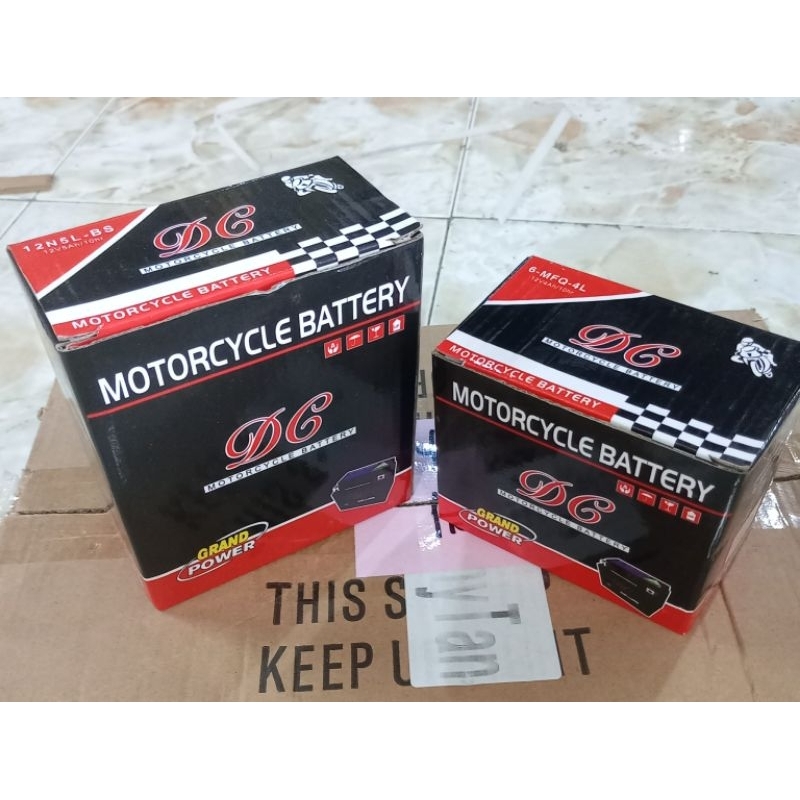 DC Motorcycle Battery maintenence free 4L and 5L | Shopee Philippines
