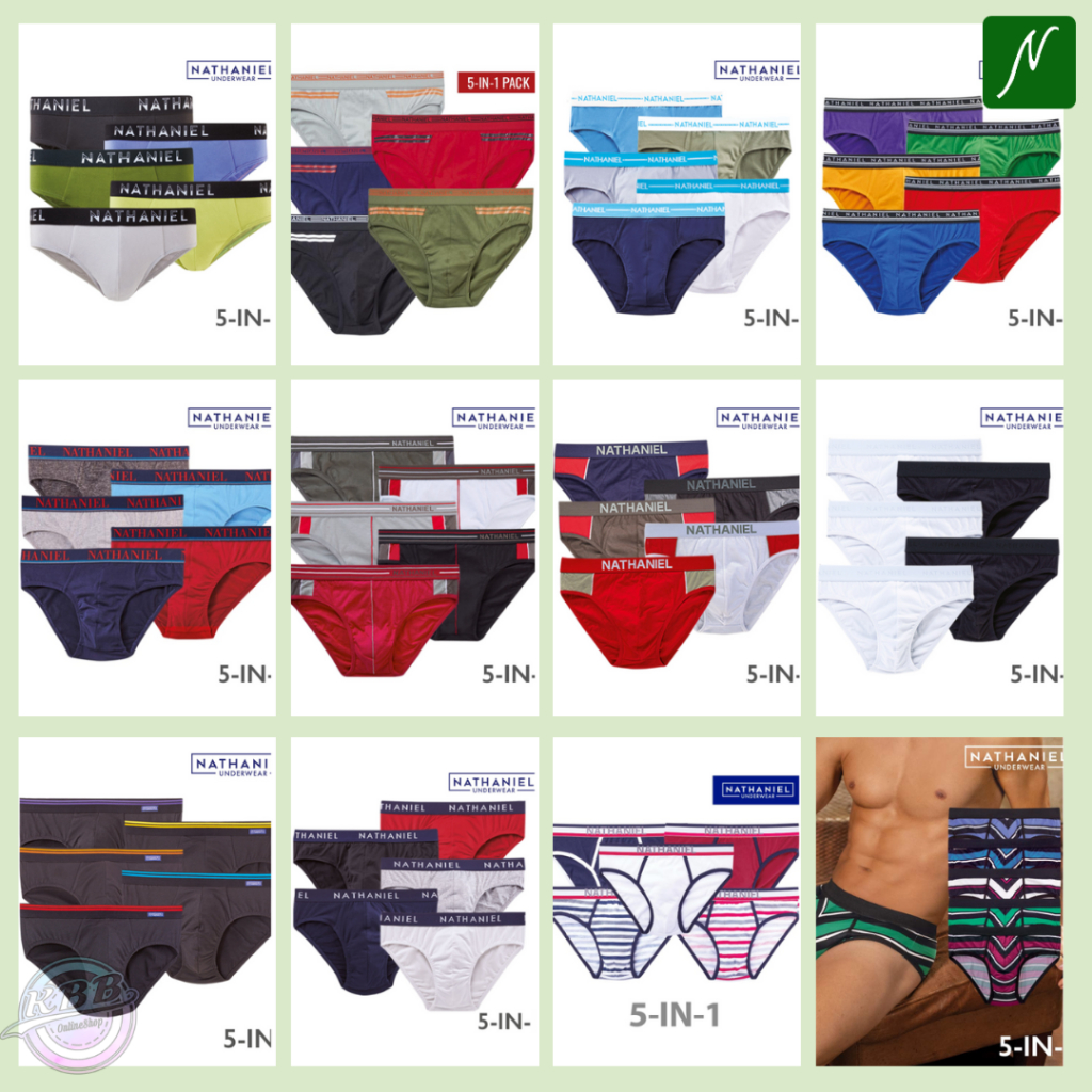 Nathaniel 5-In-1 High-Quality Brief Alastor/Alvin/Cardamon/Abraham ...