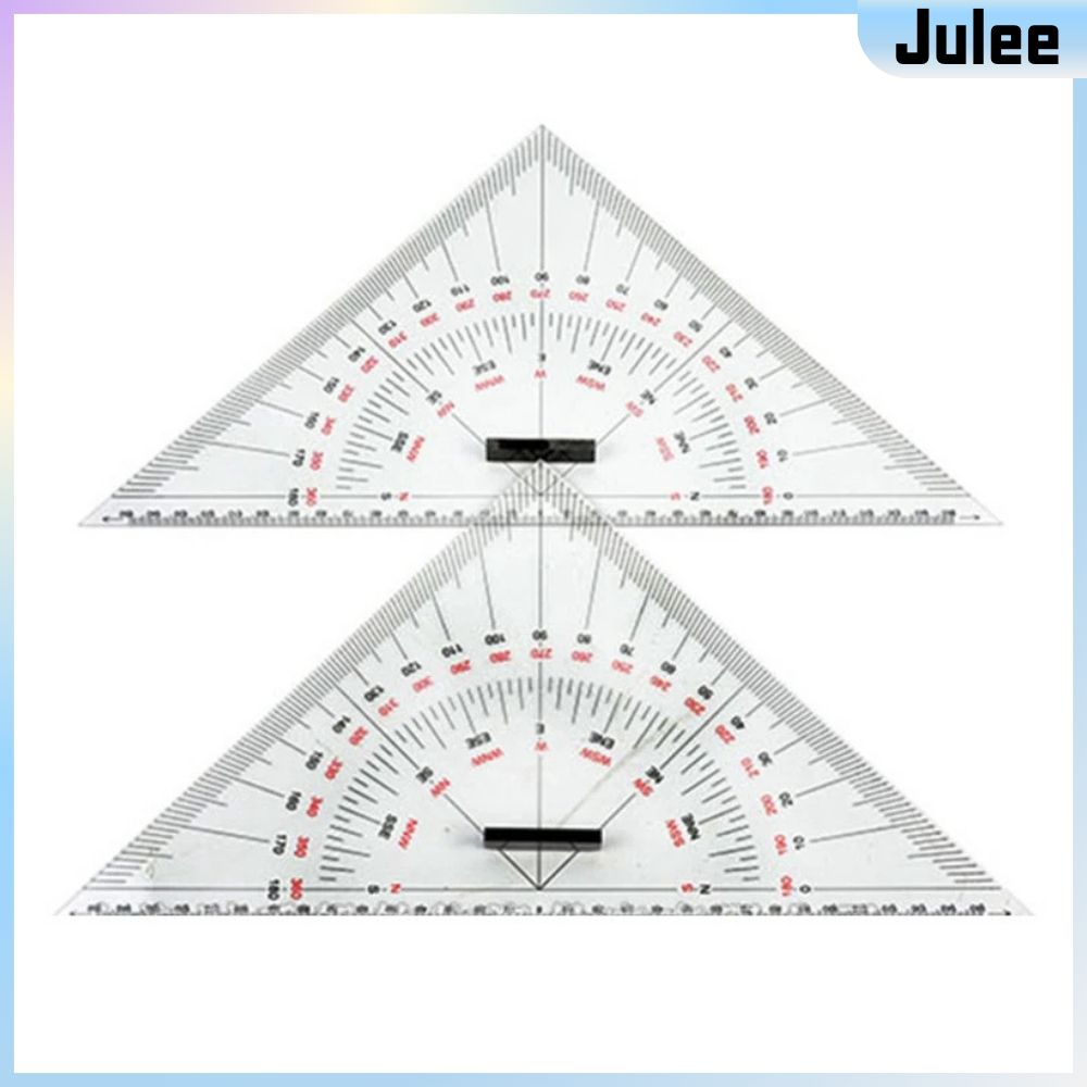 Chart Drawing Triangle Ruler For Ship 300Mm Large-Scale Triangle Ruler ...