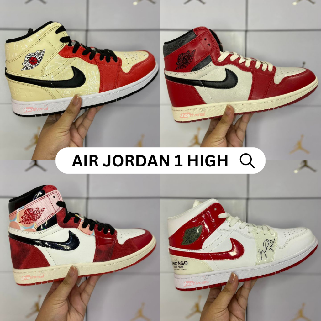 J — 1 High Sneakers for Men and Women | Shopee Philippines