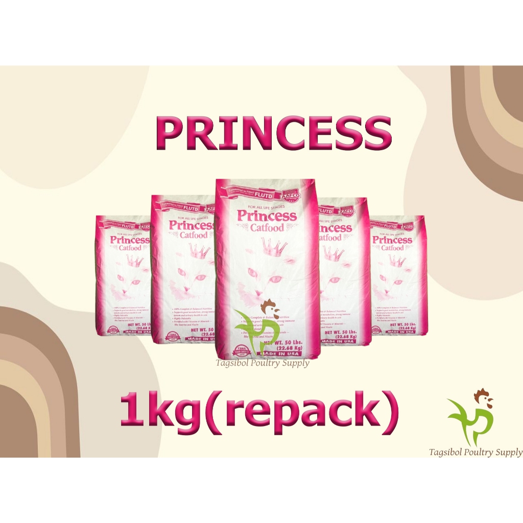 Princess Cat Food 1kg(repack) | Shopee Philippines