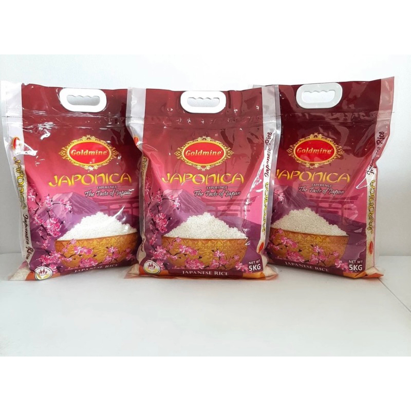 Golmine Japanese Rice Japonica 5kgs | Shopee Philippines