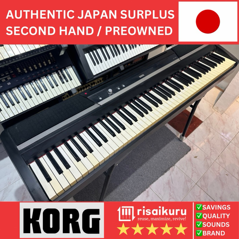Korg SP-170S Digital Piano 8 Keys Weighted Hammer Graded Touch Japan ...