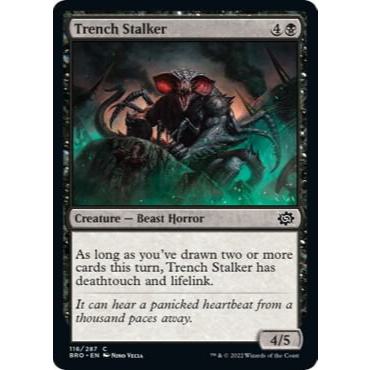 Magic the Gathering - Trench Stalker - MTG Black - BRO - NM - (_RAS ...
