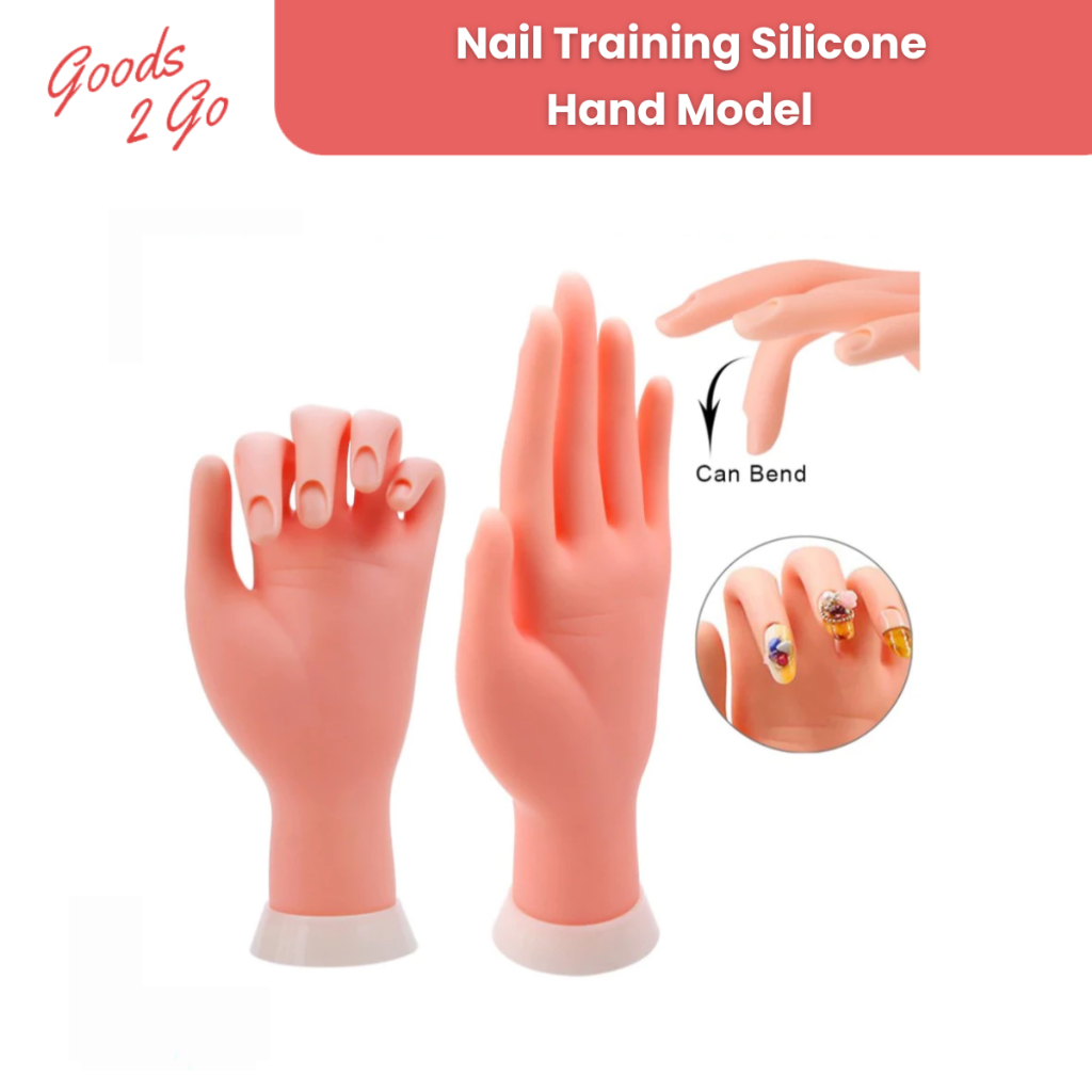 G2G I 1 Piece Practice Fake Training Hand Flexible Movable Soft ...