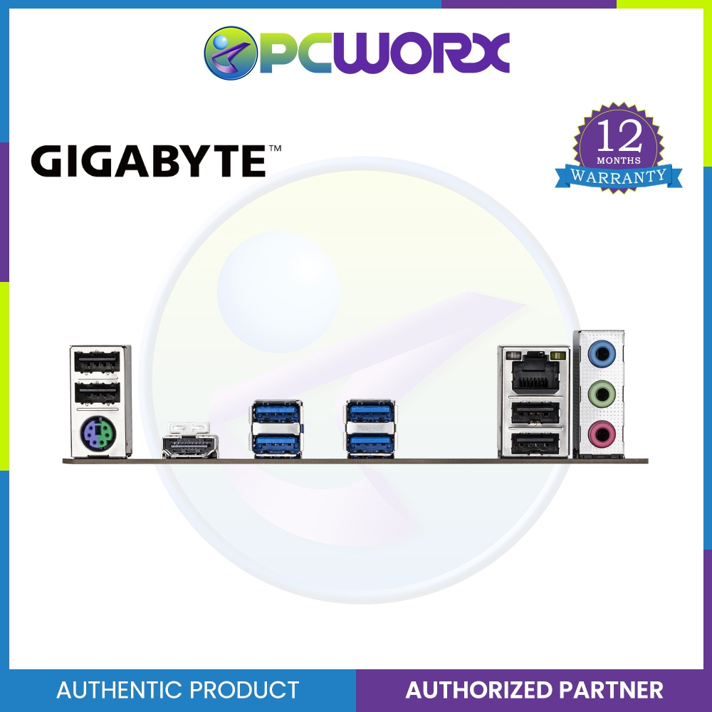 Gigabyte GA-B450M-DS3H-V3 DDR4 AM4 m-ATX Motherboard | PCIe Gen3 x4 M.2 ...