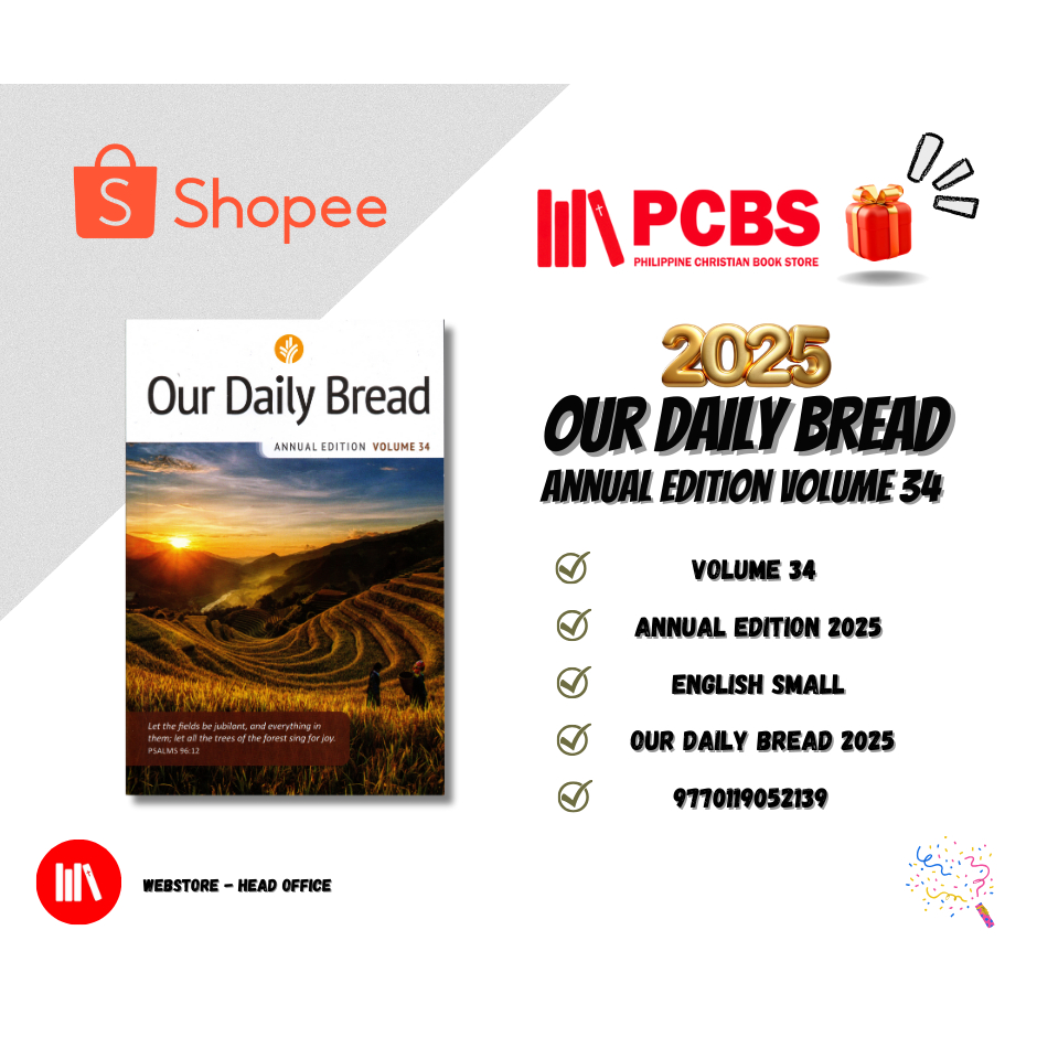 PCBS Our Daily Bread 2025 Volume 34 (ANNUAL EDITION/ENGLISH) ODB ...