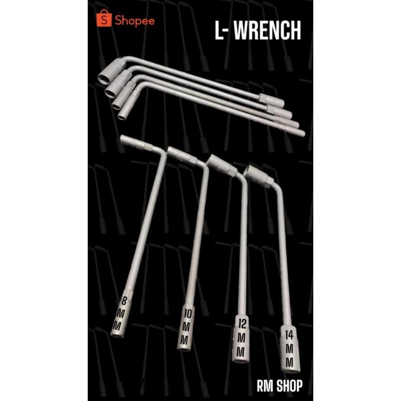 L-WRENCH LONG | 8MM,10MM,12MM,14MM GOOD QUALITY | Shopee Philippines
