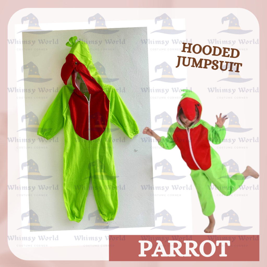 Parrot Animal Costume for Kids Halloween Super Hero Marvel Cartoon ...