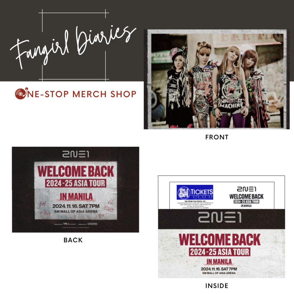 2NE1 Welcome Back Concert Ticket Holder Envelope | Shopee Philippines