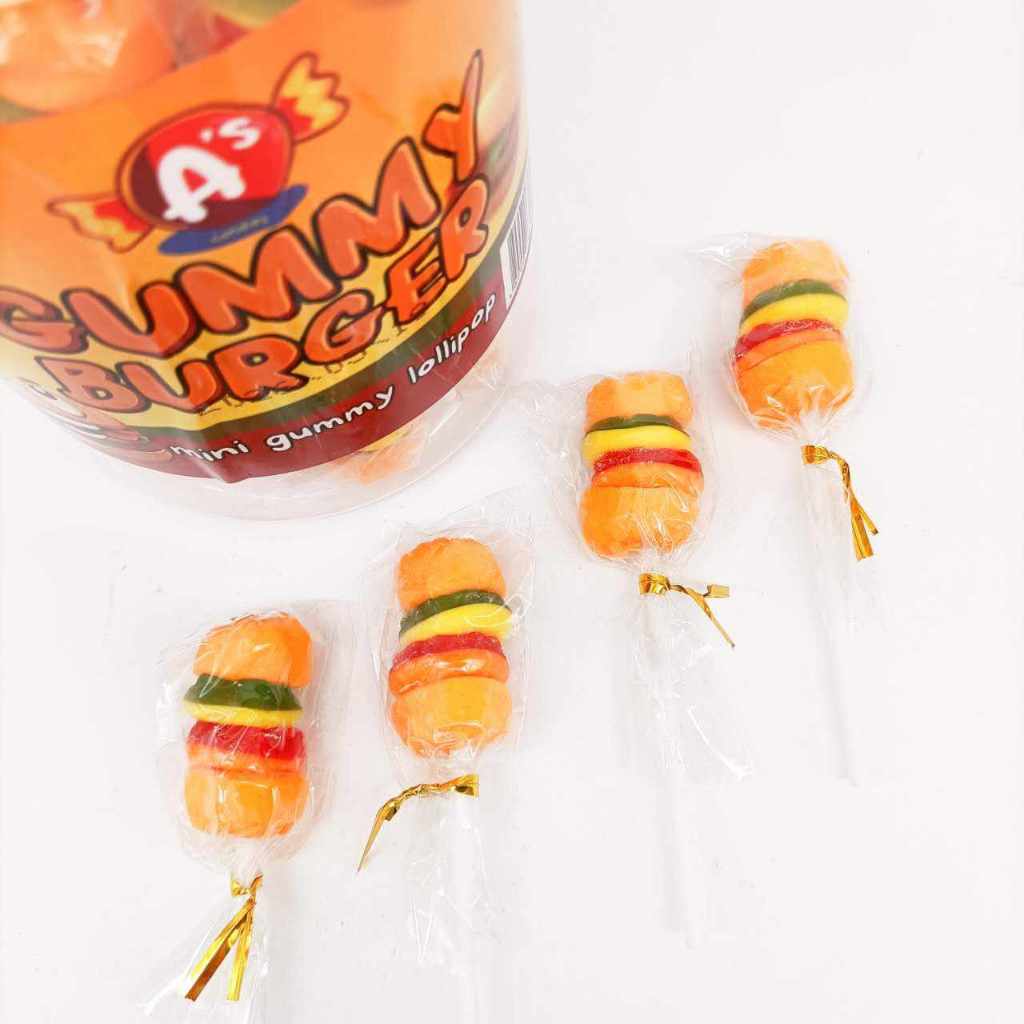 413 Gummy Burger Lollipop Mini / Lootbag Filler Paninda / 30s | Shopee ...