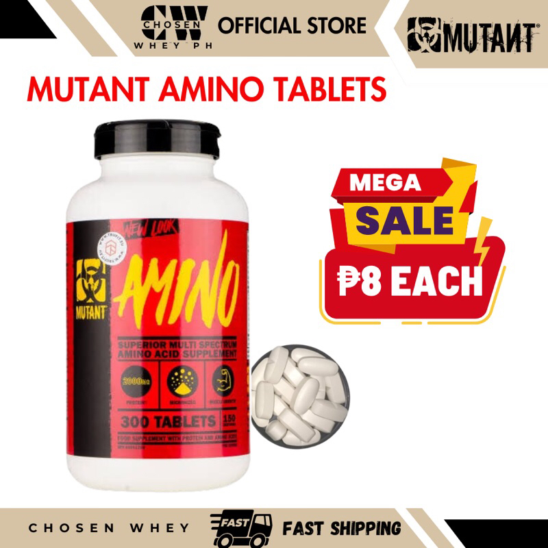 MUTANT AMINO TABLETS SOLD PER 1 PIECE | Shopee Philippines