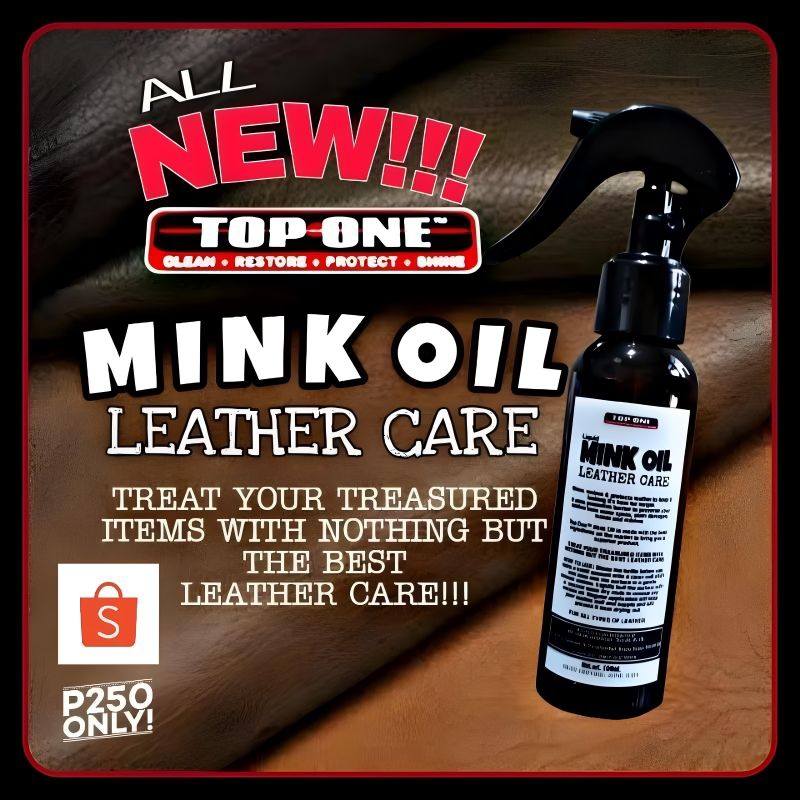 Liquid Mink Oil - The Hybrid Leather Care - Bags, Boots, Shoes ...