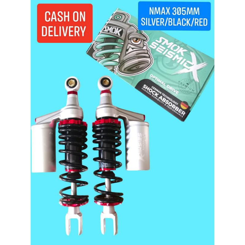 NMAX 305MM SMOK SEISMIC SHOCK (SET) | Shopee Philippines
