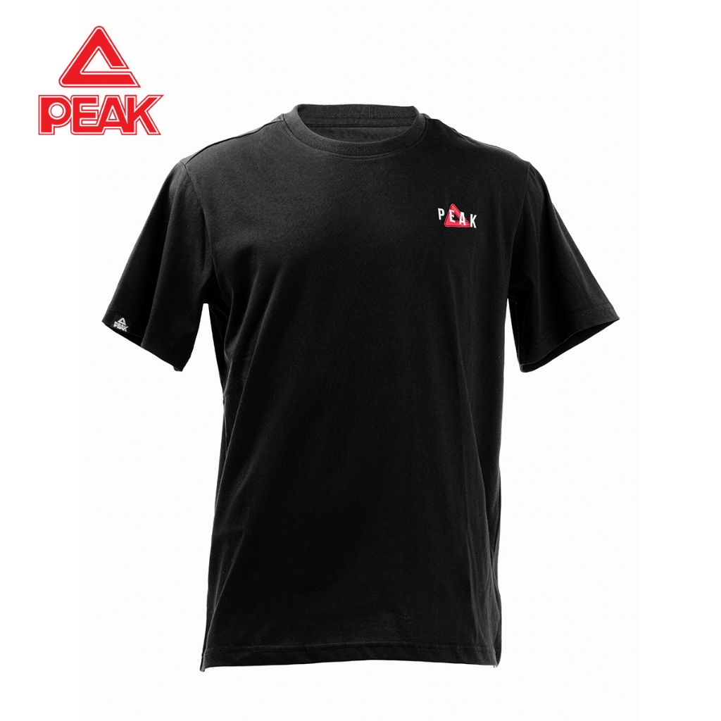 PEAK Men's Small Logo T-Shirt FW94133 | Shopee Philippines