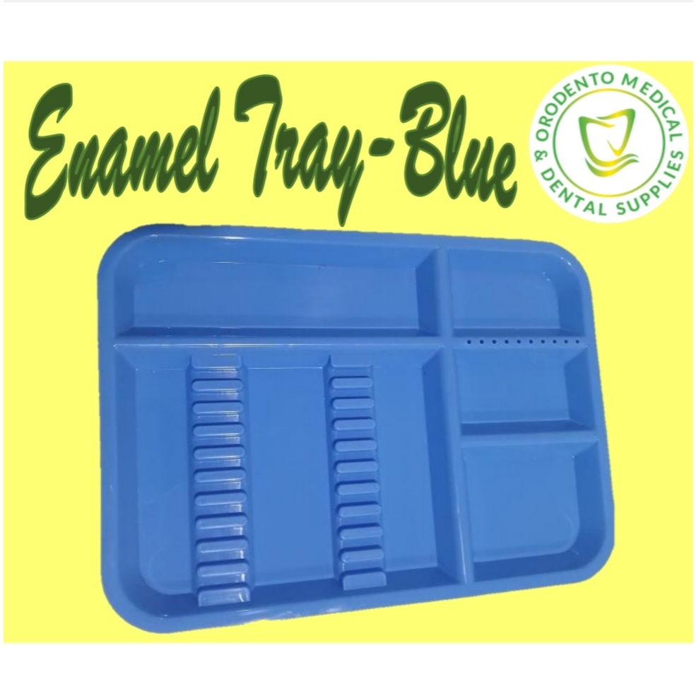Enamel Tray Standard Autoclavable Plastic-Blue | Shopee Philippines